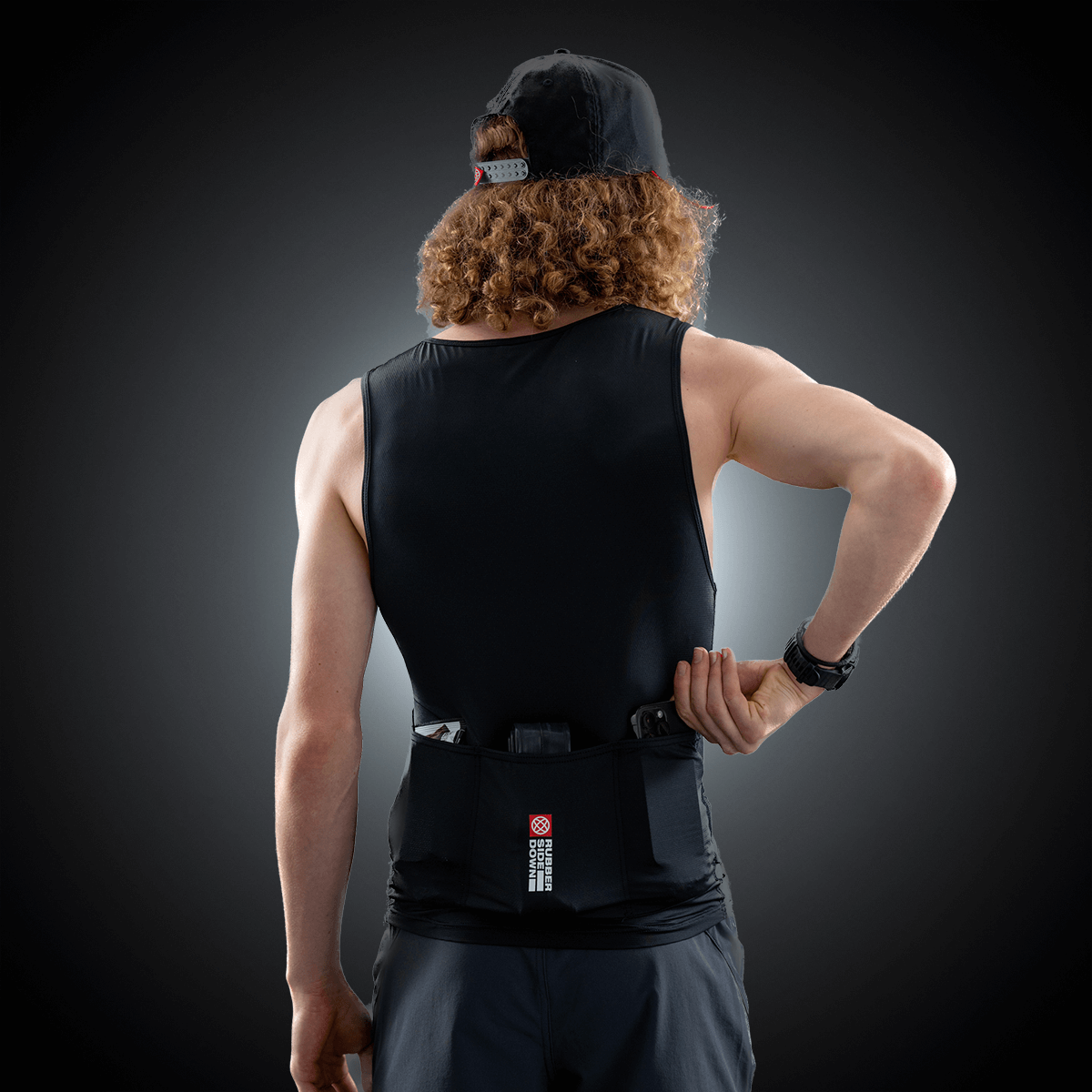 Cargo Base Layer - Black (His) – Rubber Side Down Global