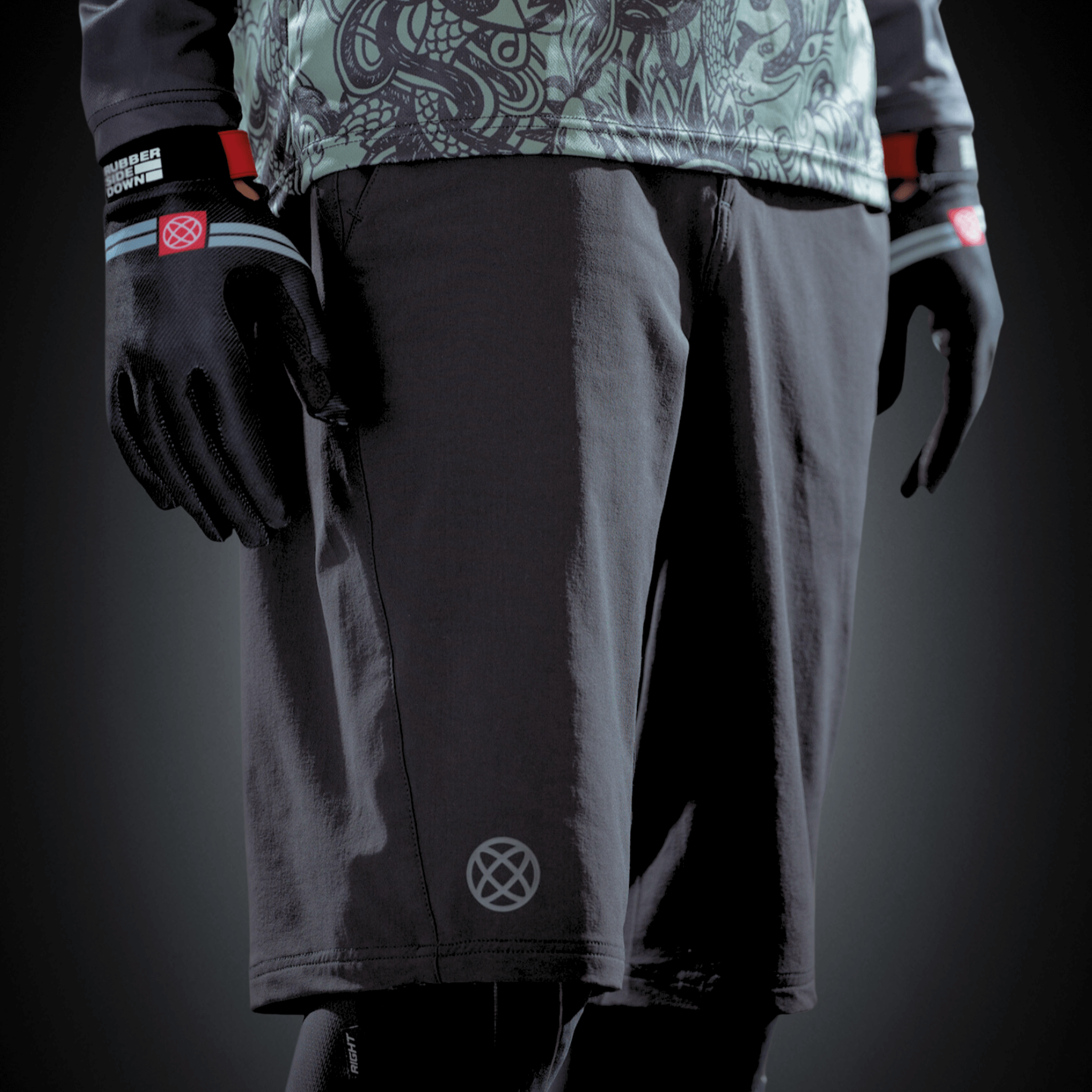 Apex Technical Shorts - Black (His) – Rubber Side Down Global