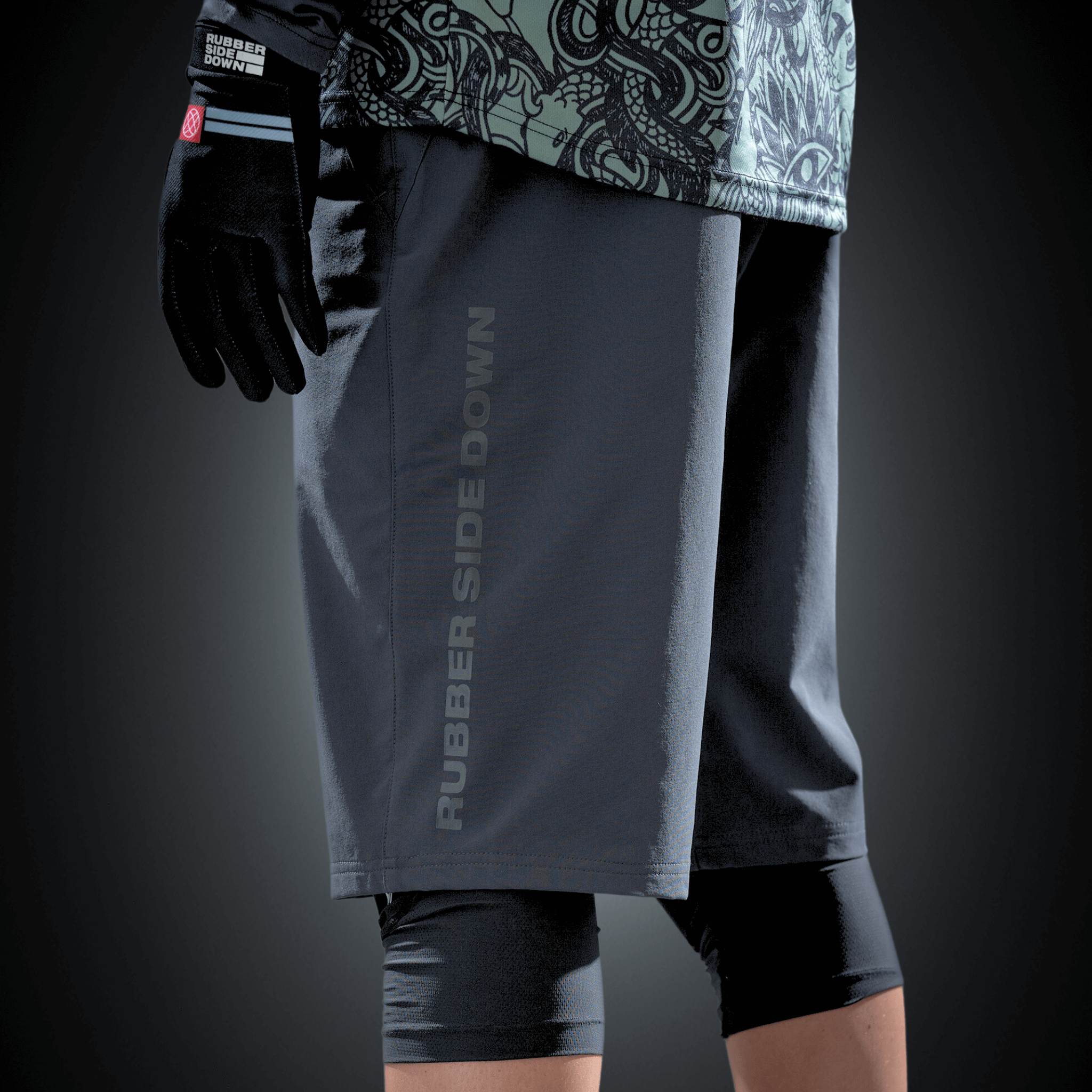 Apex Technical Shorts - Coal (His) – Rubber Side Down Global