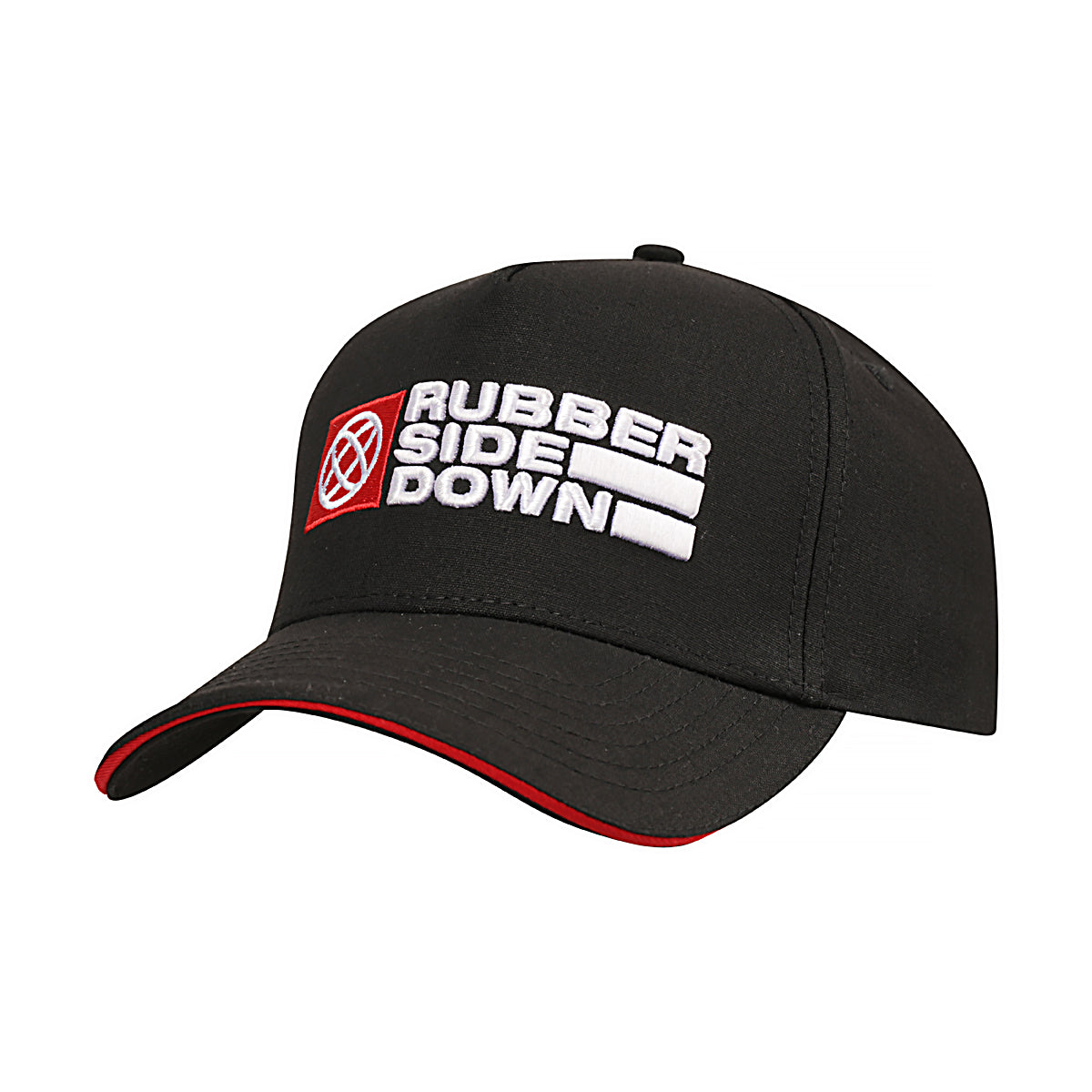 Classic Peak Cap Snapback - Black – Rubber Side Down Global