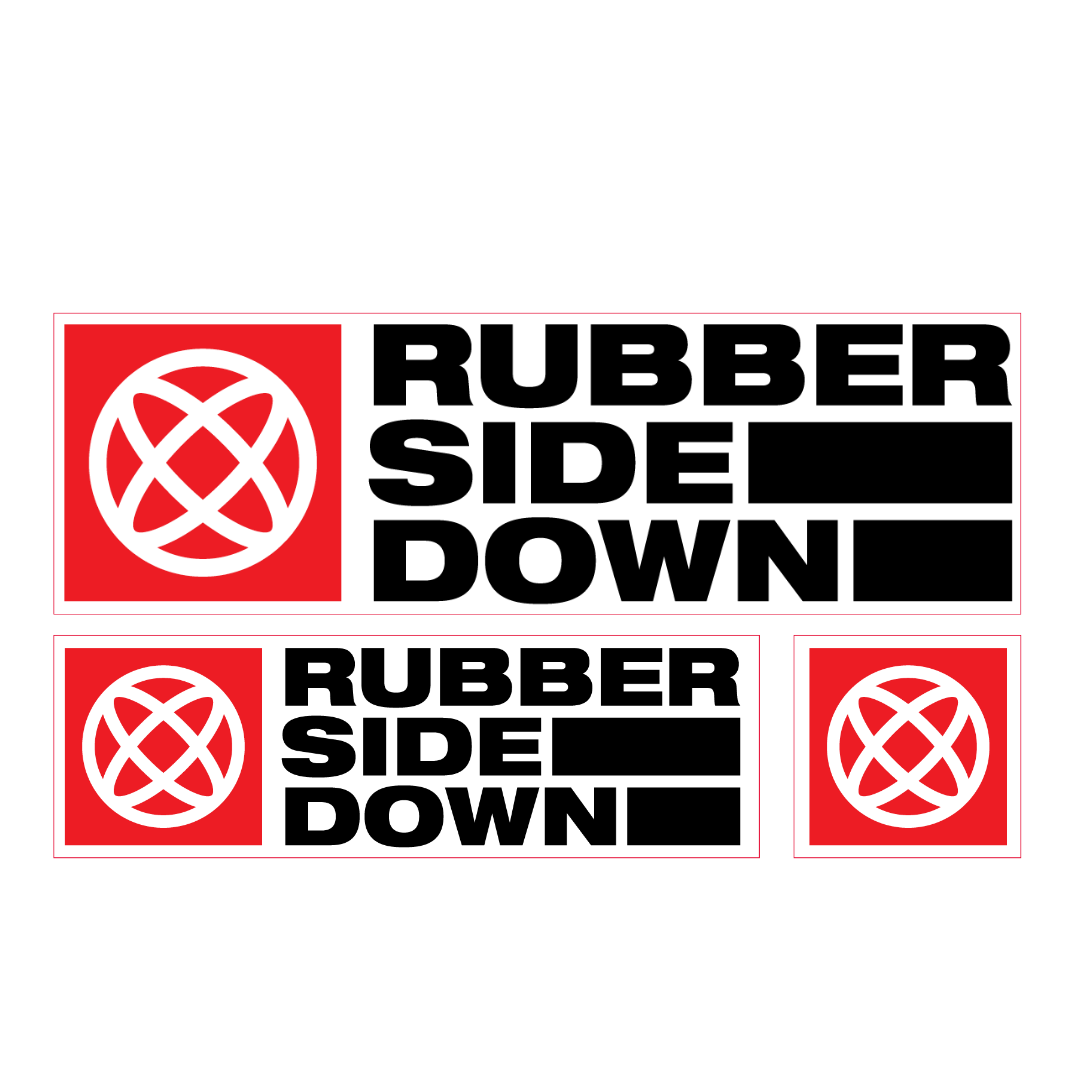 RSD Sticker Pack – Rubber Side Down Global